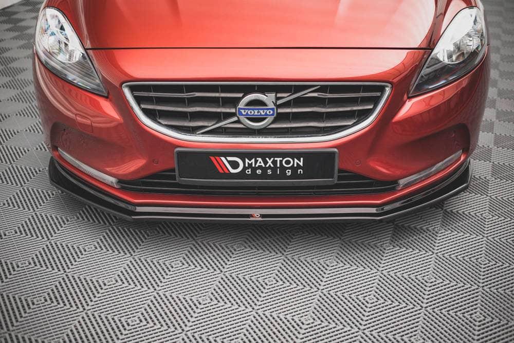 Front lip front splitter front apron for Volvo V40 P1X by Maxton Design