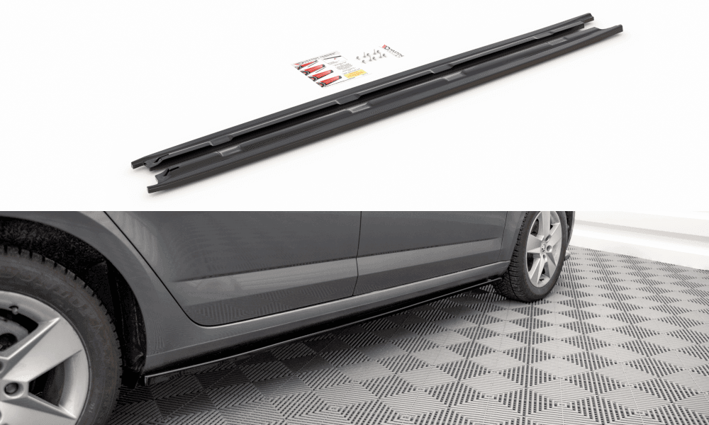 Skoda octavia side skirts store
